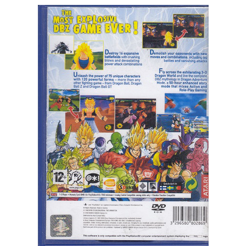 Dragon Ball Z Budokai Tenkaichi 2 Playstation 2 (PS2) (Fénymásolt ...