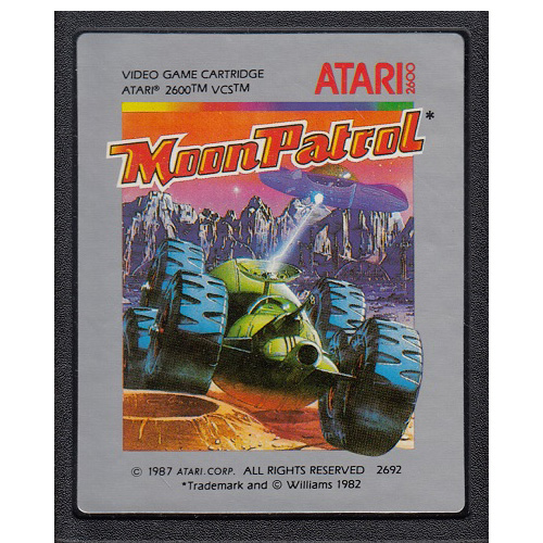 Moon Patrol Atari 2600 - KonzolGame